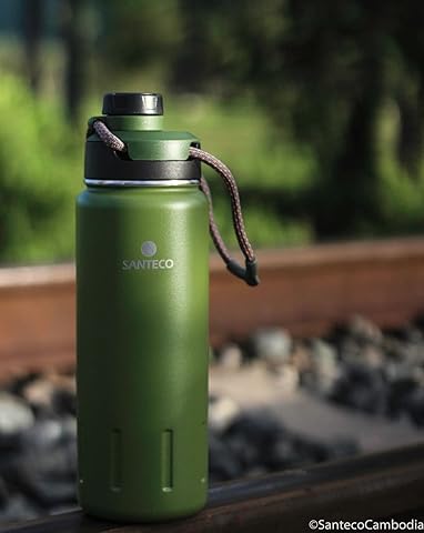 قمقمه ورزشی سانتکو Santeco K2 Sports Bottle 710ml - کوه کمپ