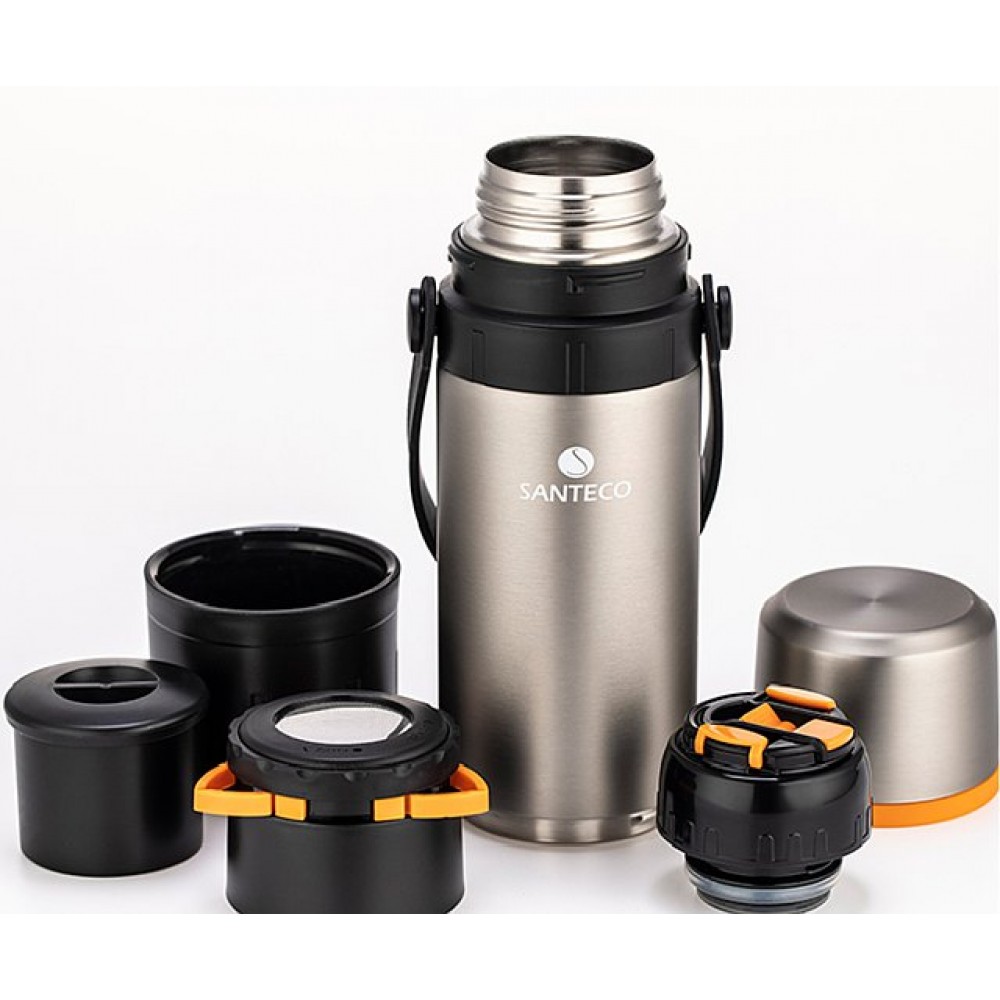 فلاسک قهوه‌ساز سانتکو مدل کافه Santeco Kafe Multi Purpose 650ml - کوه کمپ